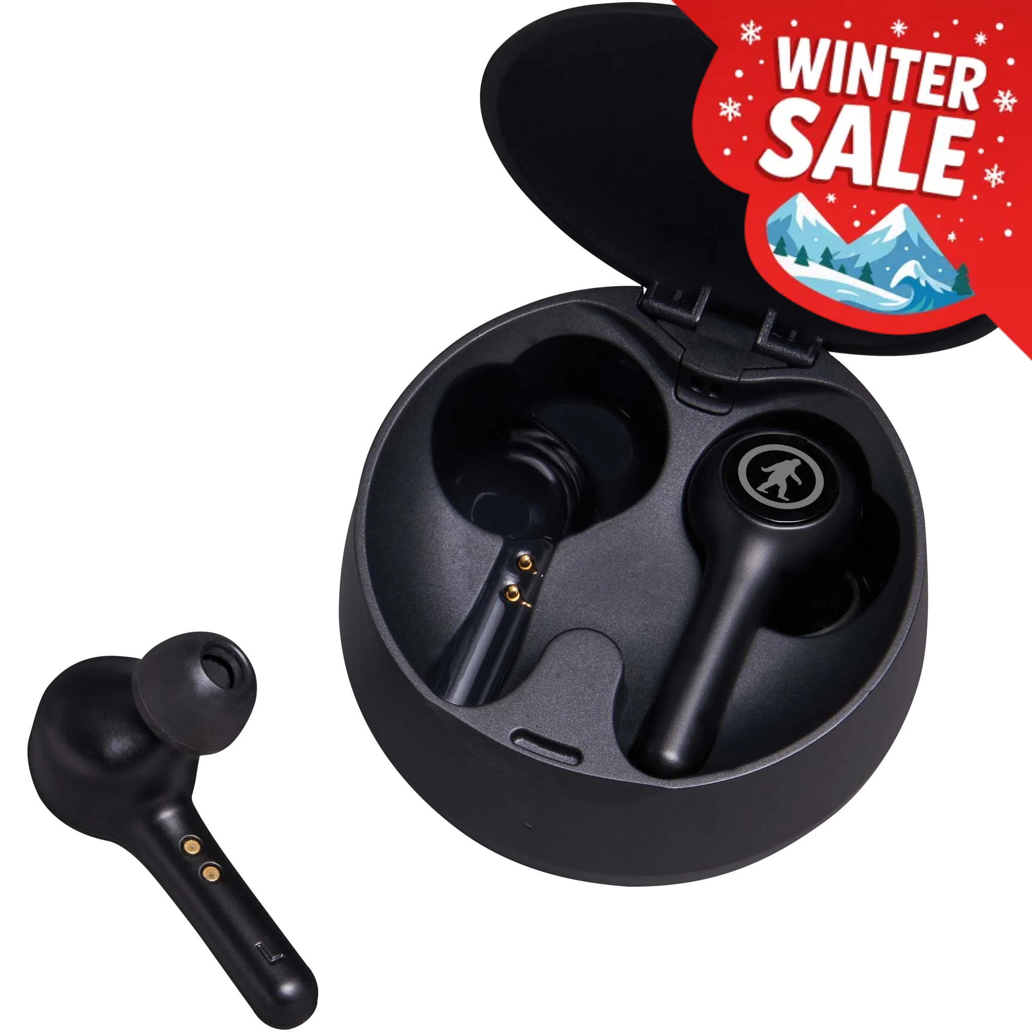 Ravens Wireless Earbuds With Recharging Case